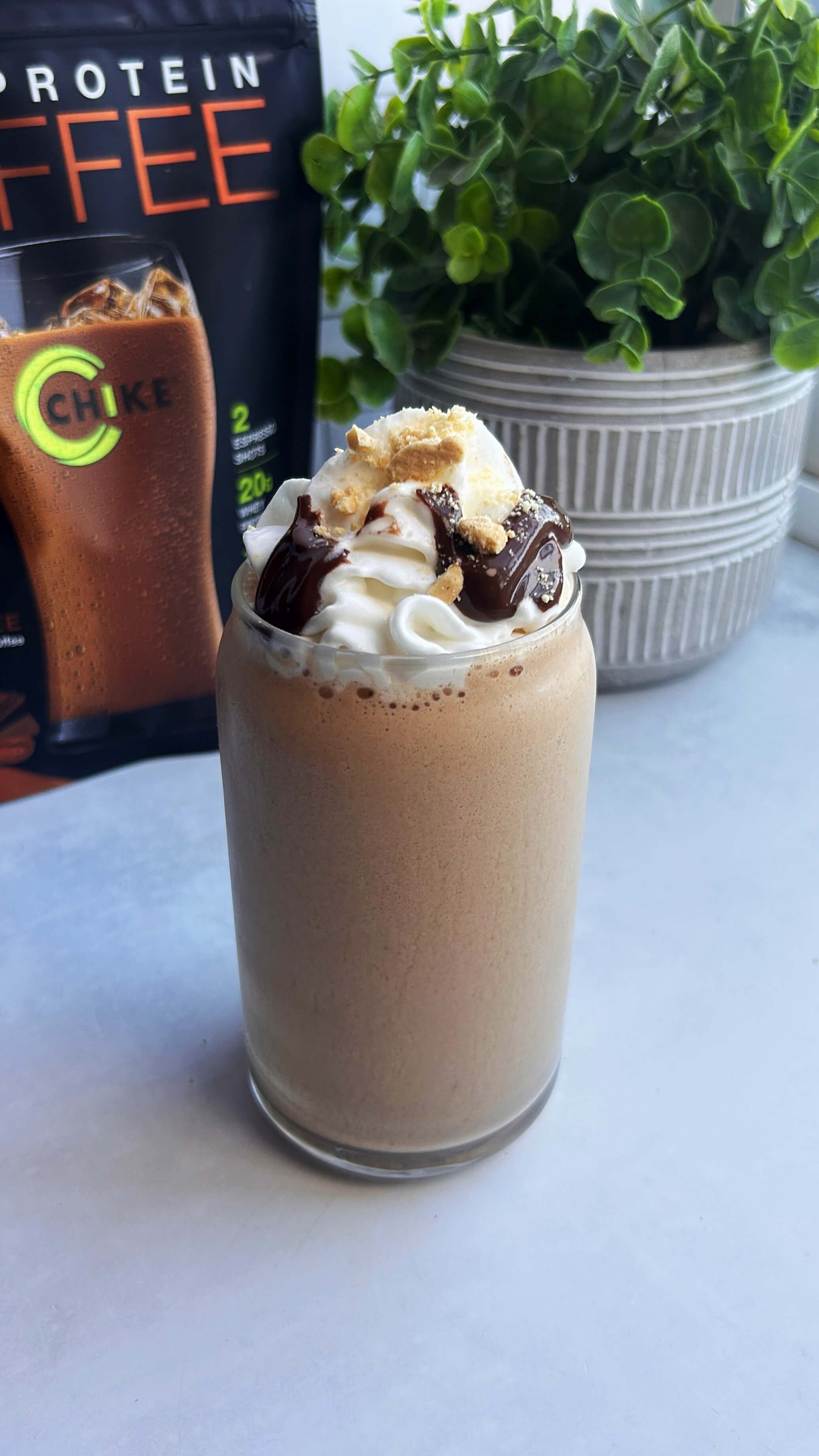 Protein Mocha Crumble Cookie Frappe