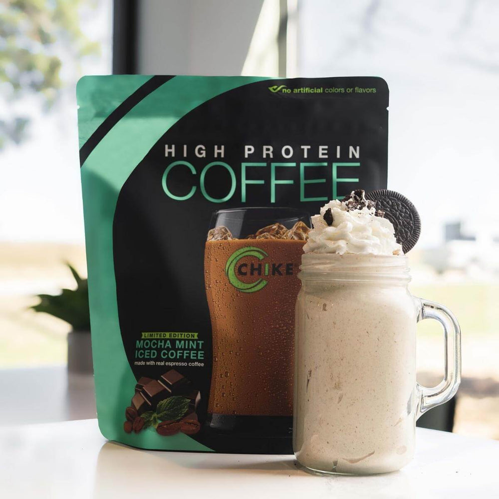 Protein Mocha Mint Mousse - Chike Nutrition