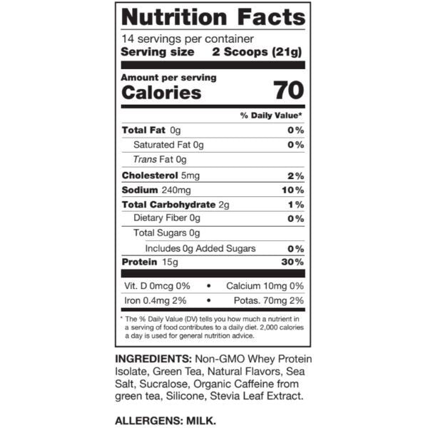 Chike High Protein Iced Tea - Peach Fusion - Green Tea + Clear Protein ...